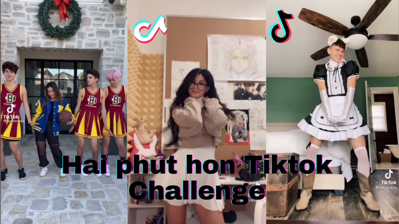 Hai Phut Hon Challenge Tiktok Compilation Youtube