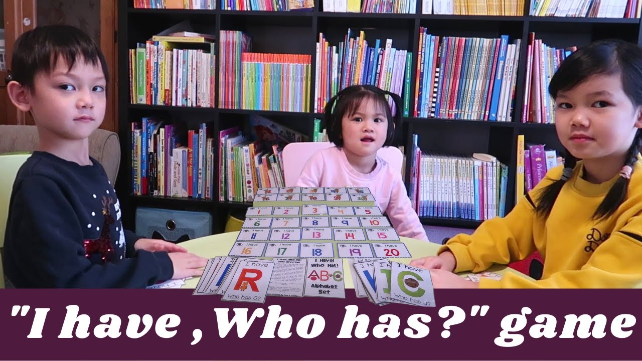 【ENG SUB】DIY "I have who has game" Alphabets and Number Cards讓孩子在遊戲中輕松 ...
