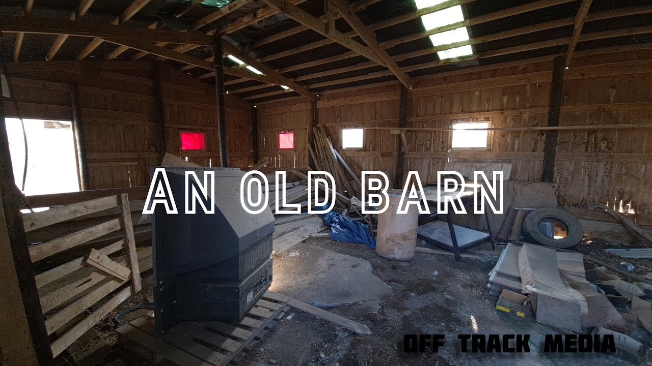 Exploring an abandoned barn (stuff still in side?) - YouTube
