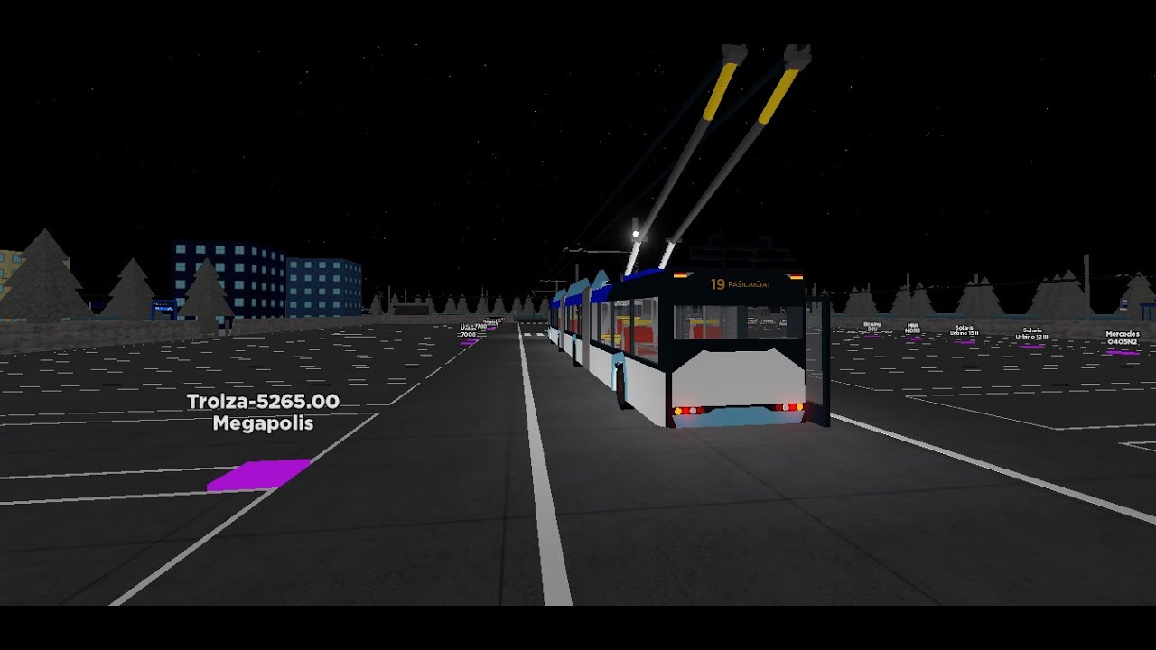 Roblox:Nid's Buses & Trams Solaris Trollino IV 24 MetroStyle (4/4 ...