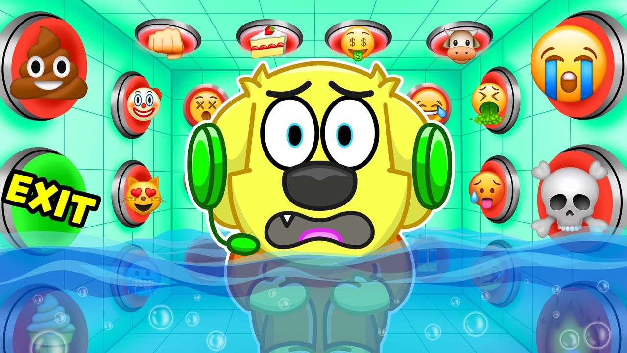 100 BUTTONS But Only 1 Lets Me ESCAPE.. - YouTube