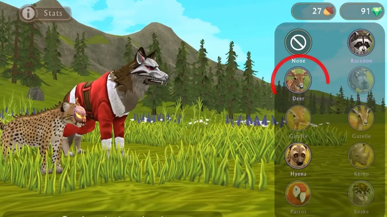 Deer transformation hunted by deer - YouTube