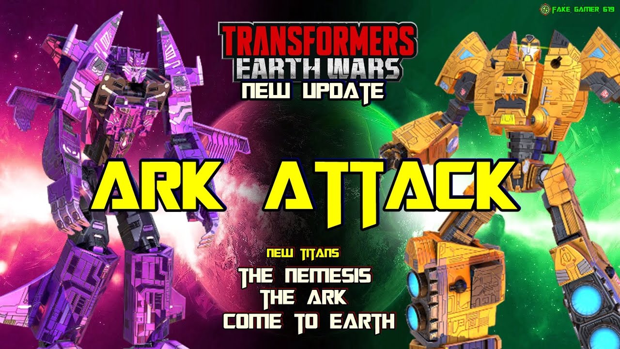 TRANSFORMERS New Update - ARK ATTACK | The Nemesis & The Ark - YouTube