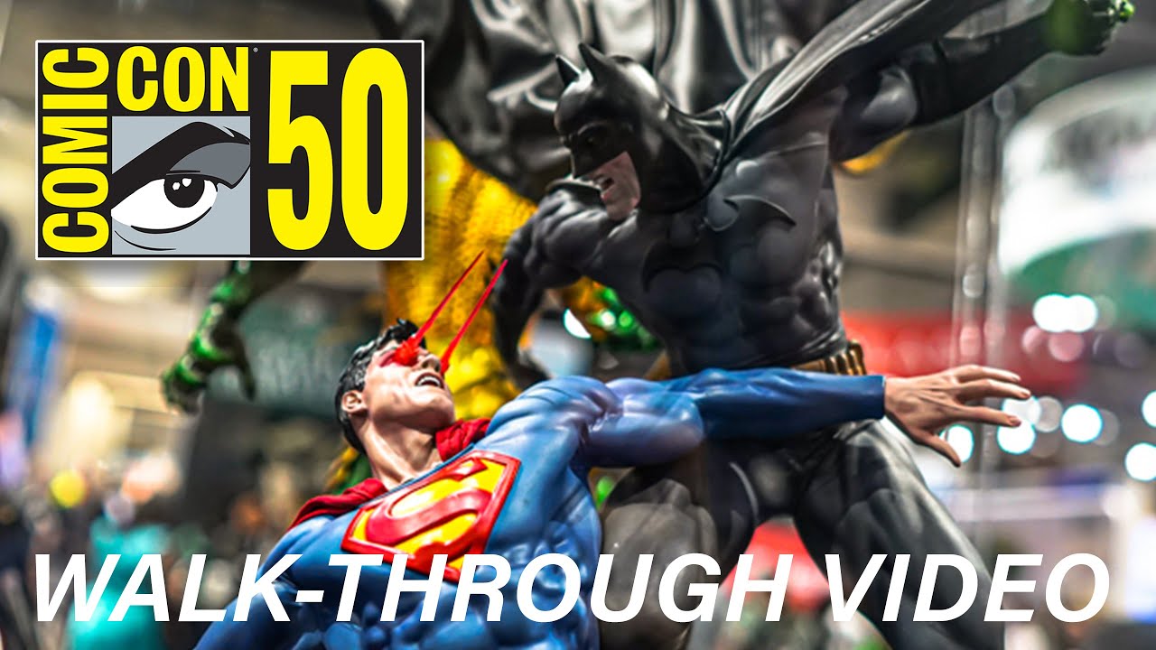 San Diego Comic-Con 2019 (50th Anniversary) Walk-Through | Shot on ...