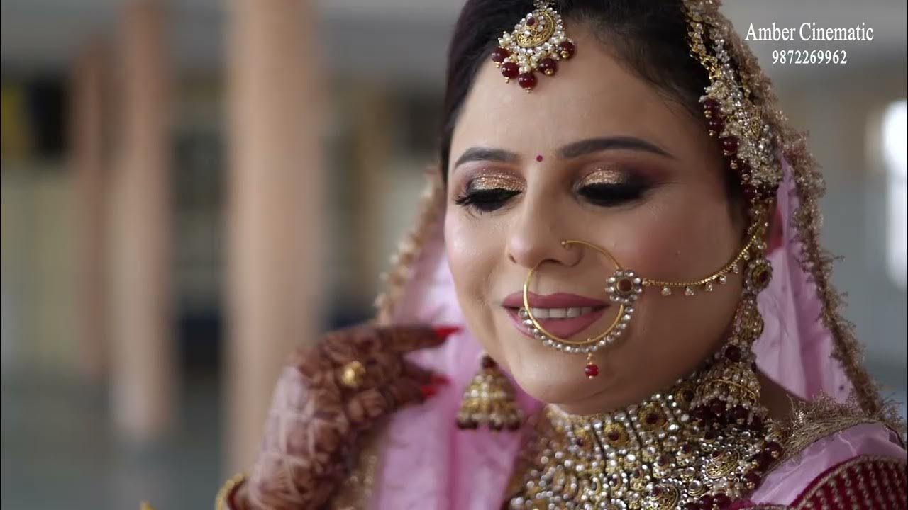 BEST WEDDING HIGHLIGHTS+TEASER 2023 MANPREET WEDS TARUN AMBER cINEMATIC - YouTube