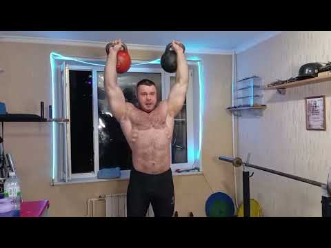 Крест с гирями 32кг + взвешивание