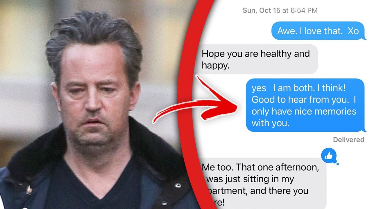Top 10 Matthew Perry Warning Signs We Should Have Noticed - YouTube