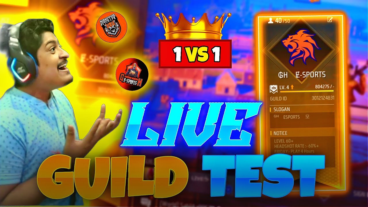 1VS1 ME HARAO OR GUILD ME AAO 💥 || HARDEST GUILD TEST 🤯 NG, NXT, THX ...