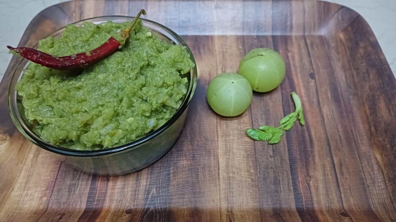 विटामिन सी से भरपूर आंवले की हींग वाली चटनी | Gooseberry sause recipe ...