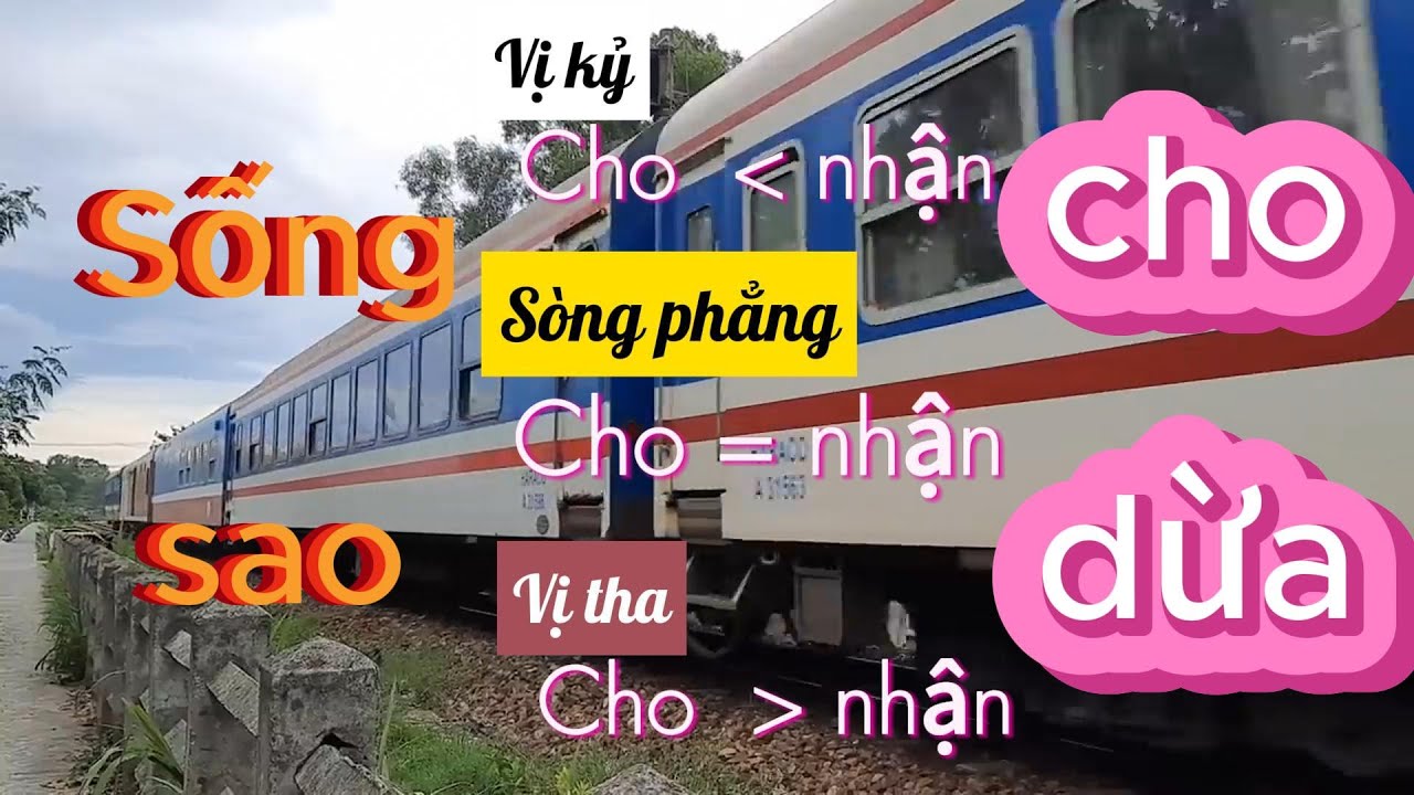 Sống sao cho dzừa, làm sao cho đúng: cho và nhận? có cần phải học không ...