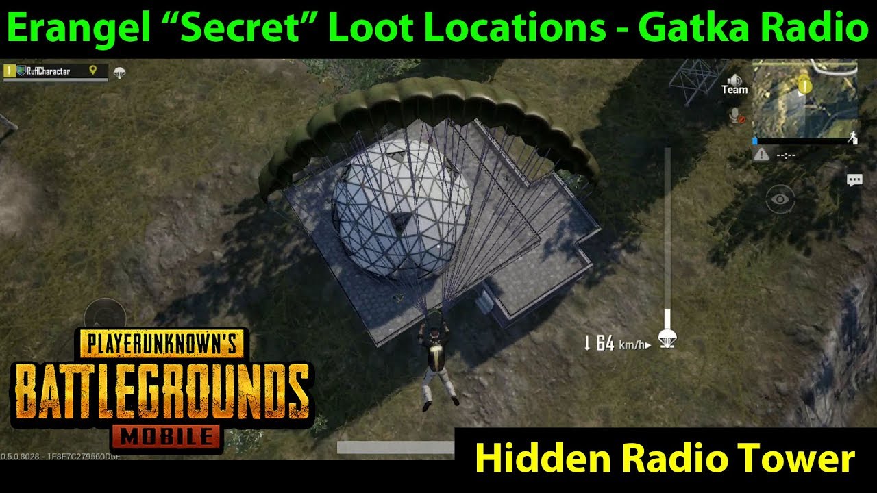 Erangel Hidden / Secret Drop Spots EXPOSED - Gatka Radio - YouTube