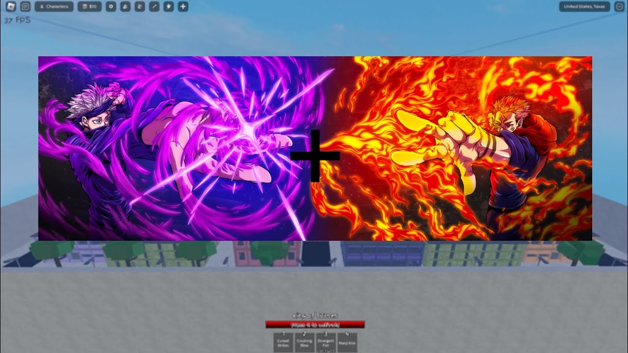 how to make hollow purple explode in jujutsu shenanigans - YouTube