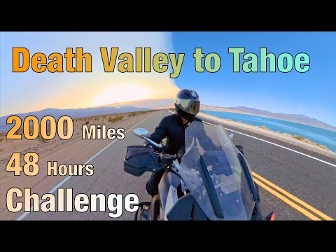 Iron Butt 2,000 Miles Challenge - Motorcycle Touring On BMW R1250 GS