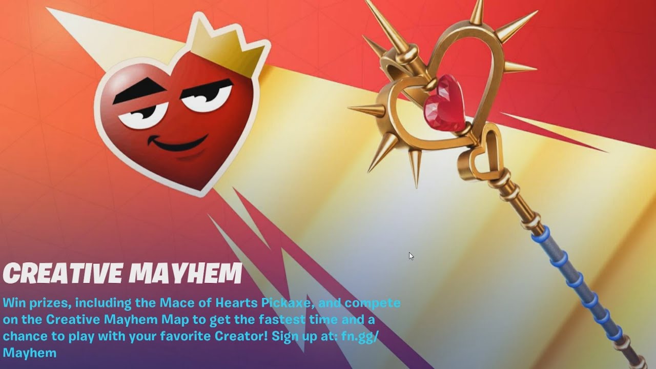 Creative Mayhem Free Emoticon And a Pickaxe - How to finish Creative ...