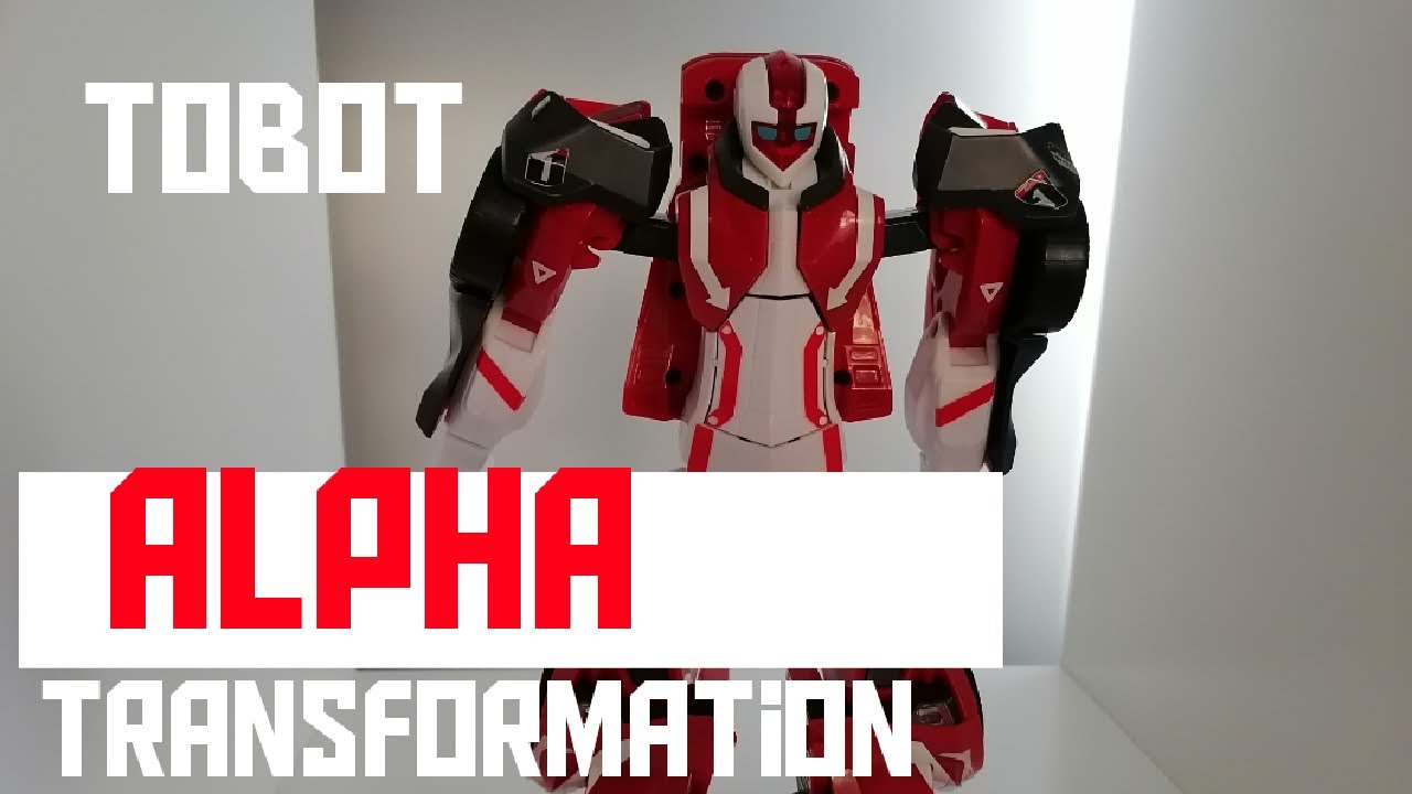Tobot Alpha Toy Transformation - YouTube