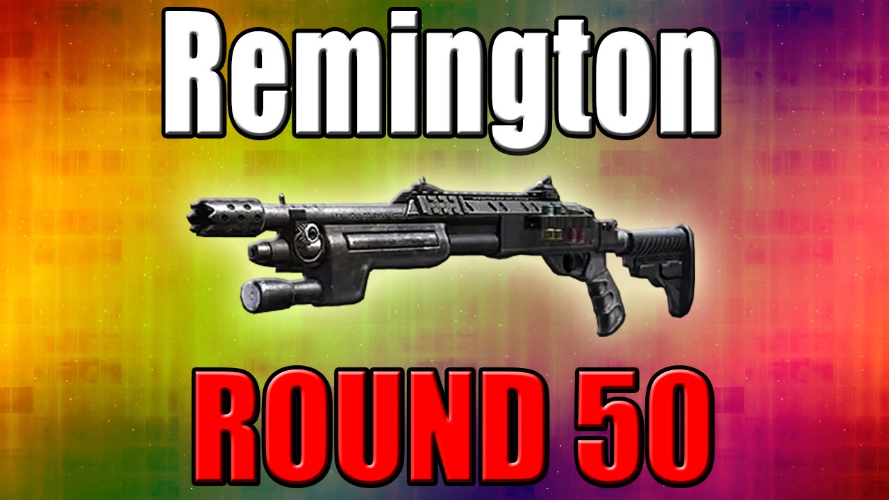 Remington 870 on Round 50 - Call of Duty Zombies - YouTube
