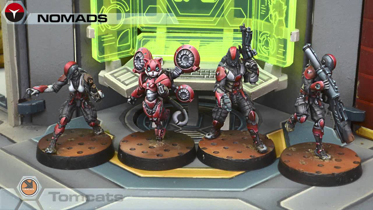 Corvus Belli INFINITY N3 - Nomads - YouTube