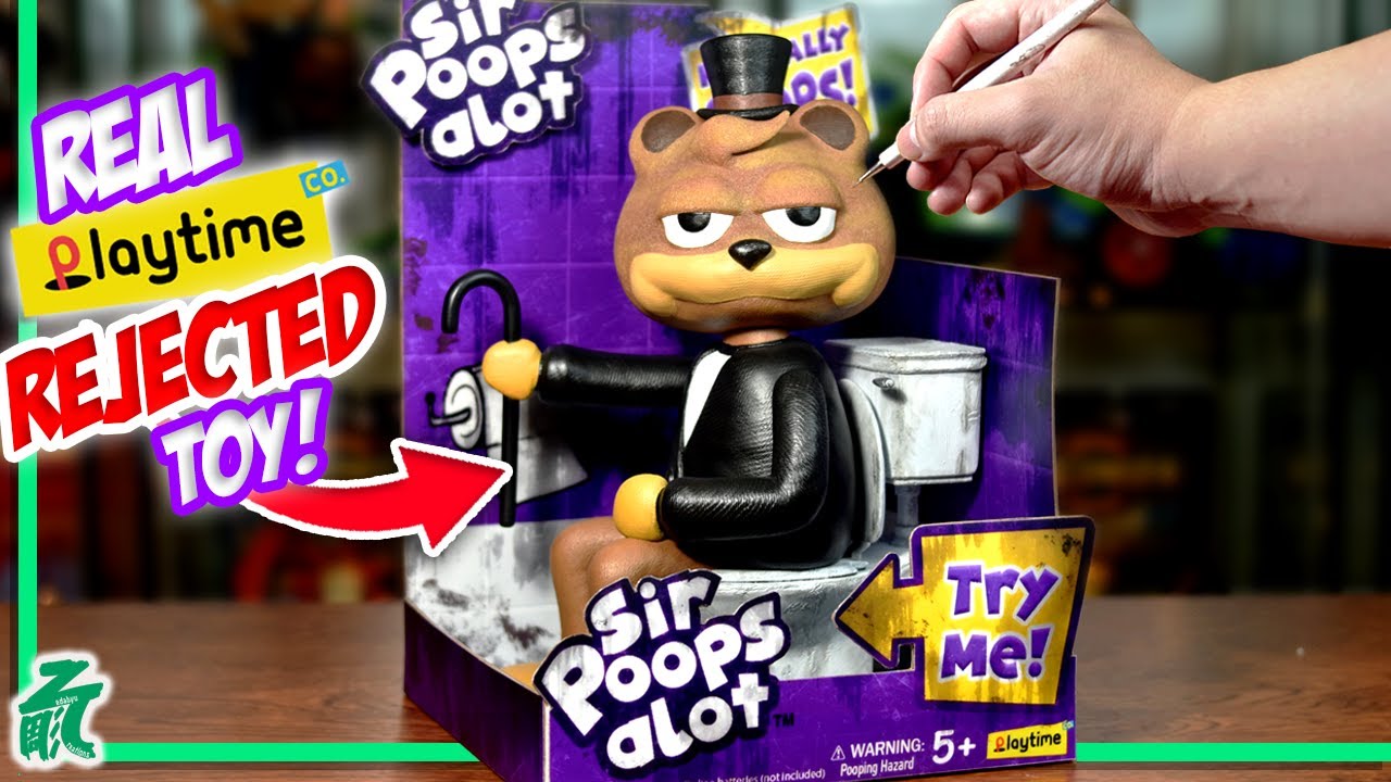 I Made REAL Sir Poops-A-Lot | Poppy Playtime 2 Rejected Toys - YouTube