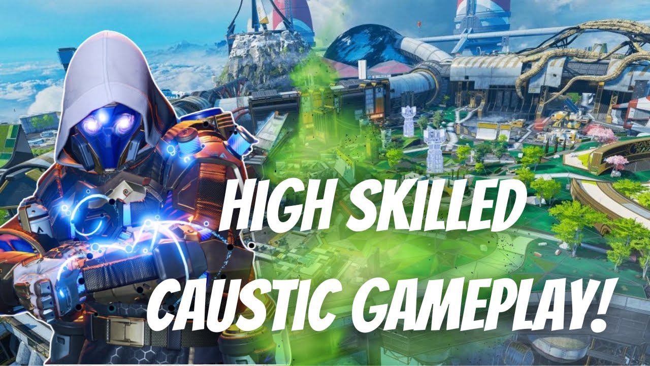 Wiping Lobbies with Aggressive Caustic Plays (APEX LEGENDS SEASON 24 ...