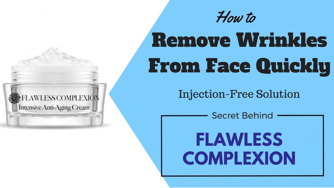 How To Remove Wrinkles From Face Quickly - YouTube