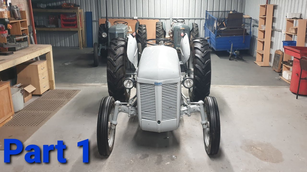 1954 Ferguson 20 TEF Diesel Part 1 - YouTube