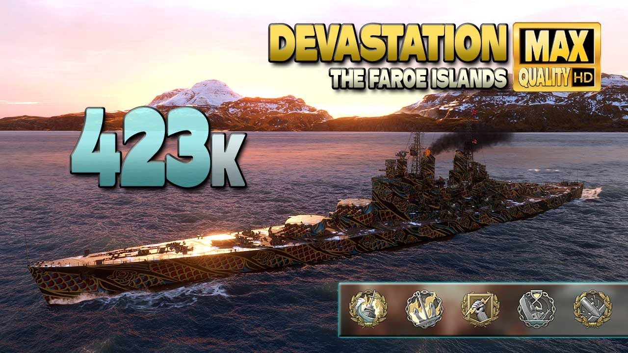 Battleship Devastation: Arsonist on map "The Faroe Islands" - World of ...
