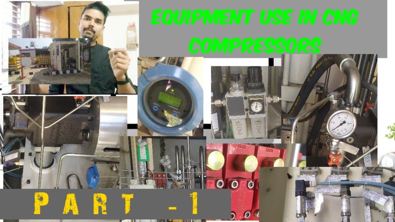 #CNG Material & Equipment use in Cng Compressors machine..must watch it ...
