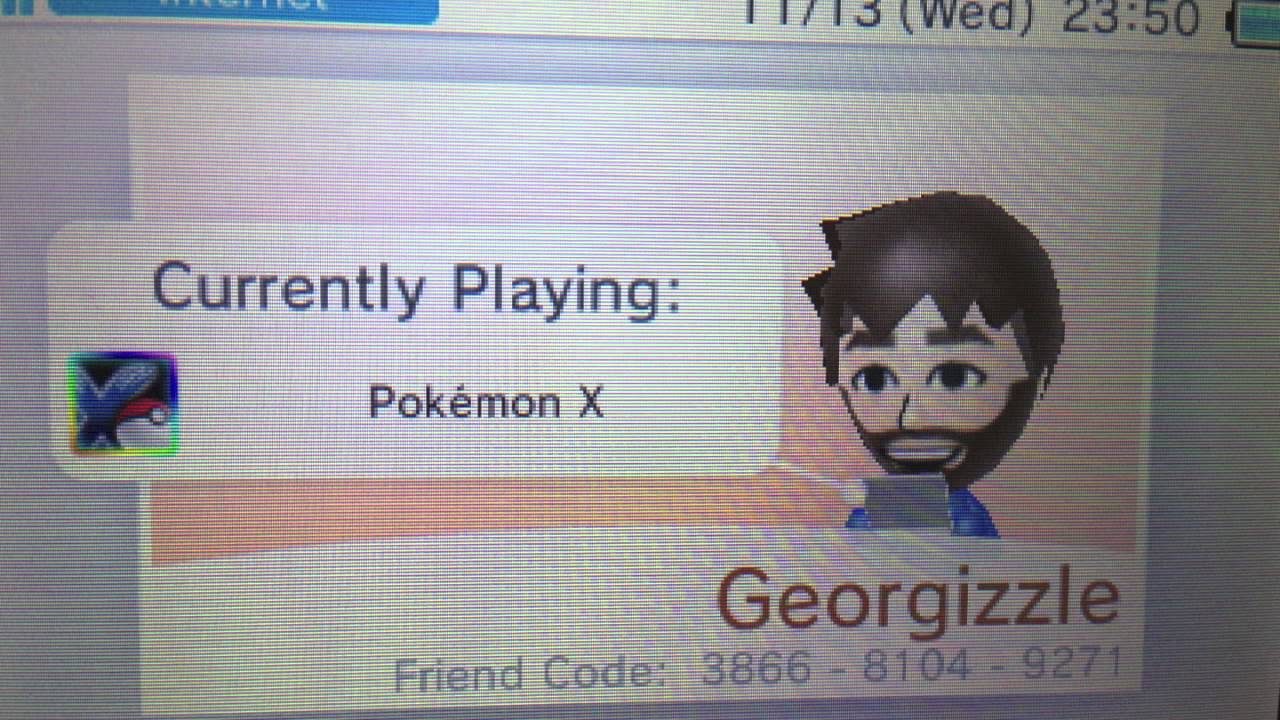 Add my Nintendo 3DS Friend Code for Pokemon X & Y! - YouTube