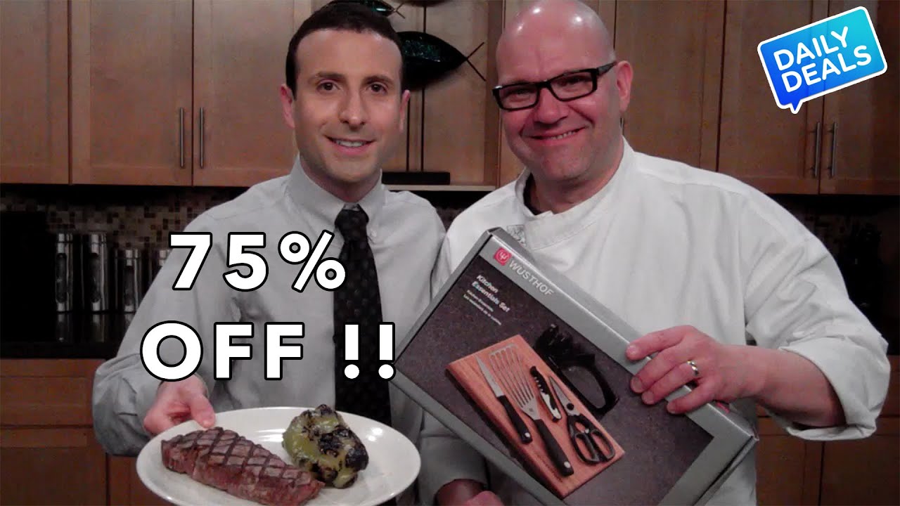 Essential Kitchen Tools Set Under $40 - The Deal Guy - YouTube