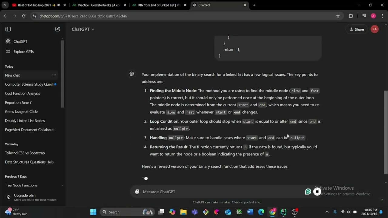 solving a leetCode style problem quiet - YouTube