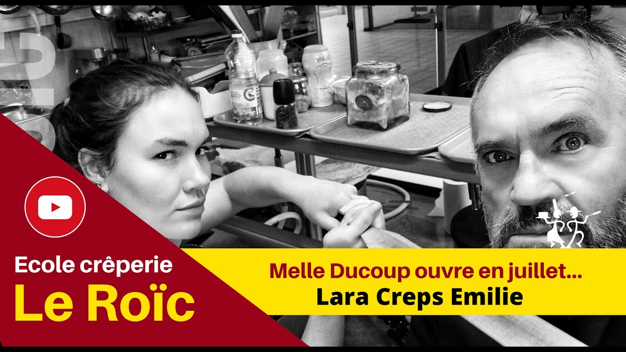 A 22 ans, Emilie ouvre sa crêperie à Morgat (Finistère) - YouTube