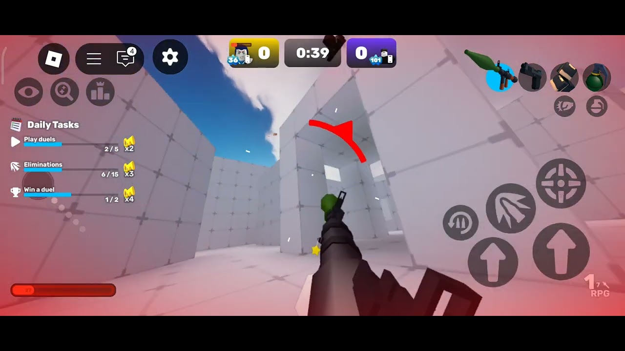 Winning from lev. 101 in roblox rivals. - YouTube