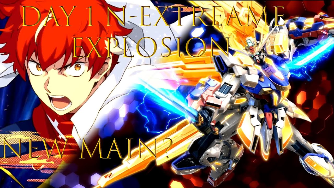 EXVS2.XB N-Extreme Explosion Day 1 - YouTube