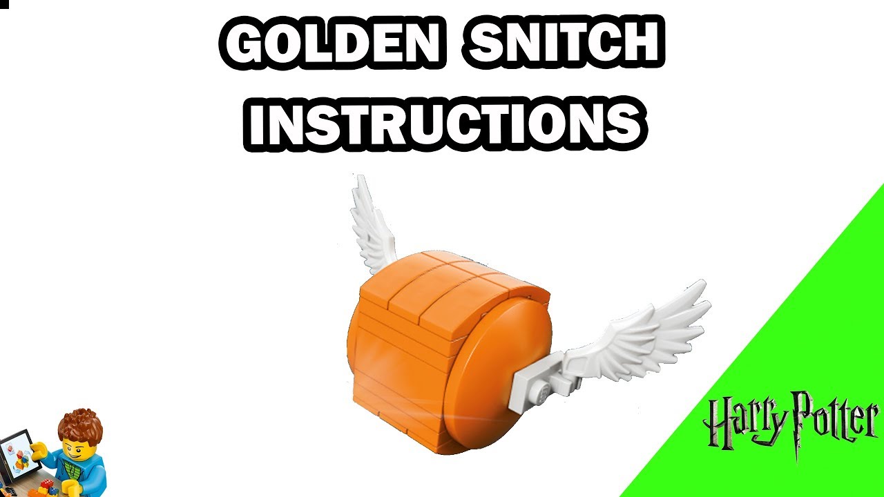 LEGO INSTRUCTIONS - GOLDEN SNITCH - Harry Potter - BARNES AND NOBLE ...
