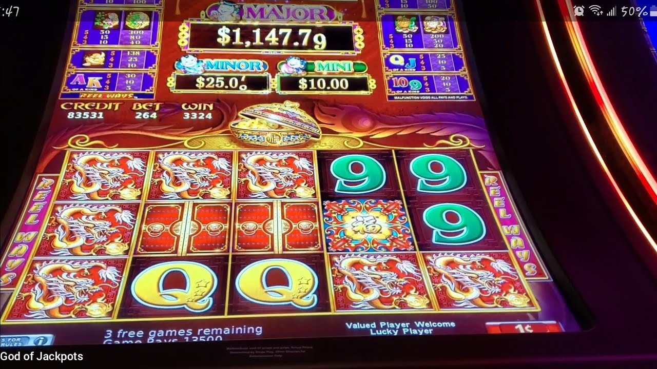 5 treasures slot machine/Super awesome video/Empire City casino. [God ...