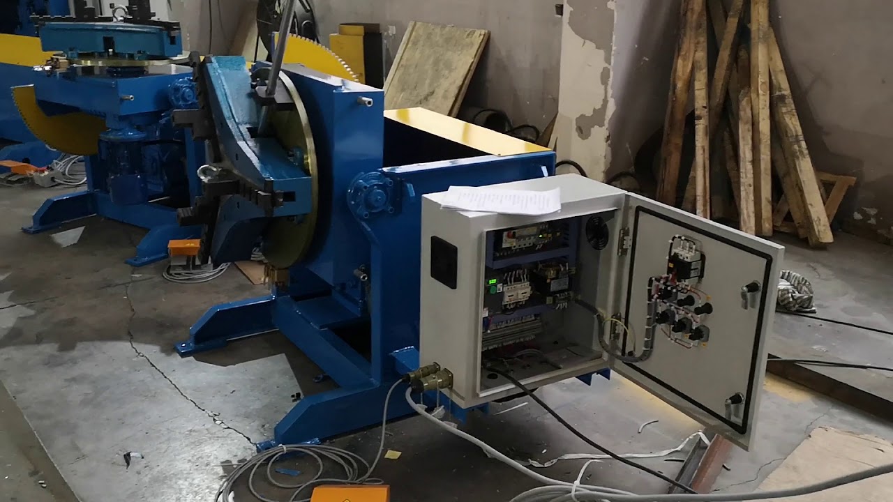 Small Welding positioner - YouTube