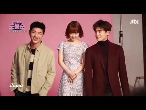 Park Hyung Sik photoshoot for SWDBS with Park Bo Young & Ji Soo
