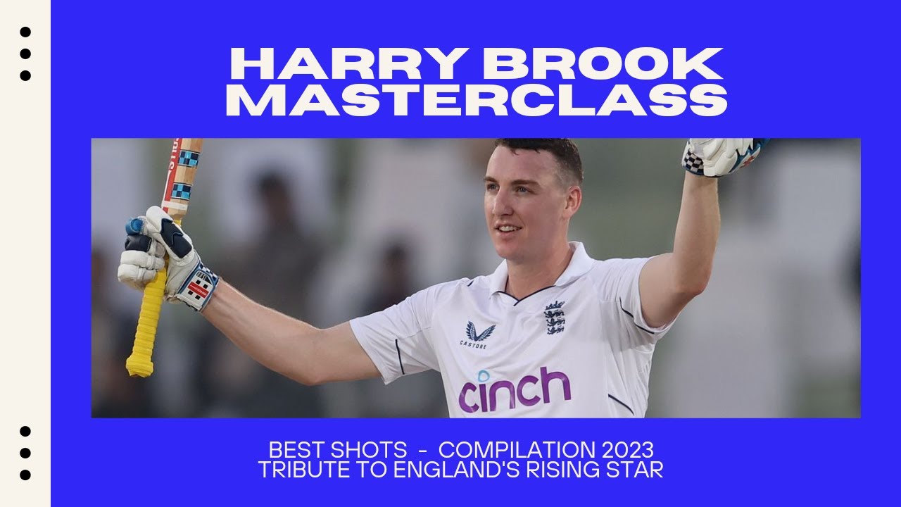Harry Brook Technique Masterclass - Tribute to England's fast rising ...