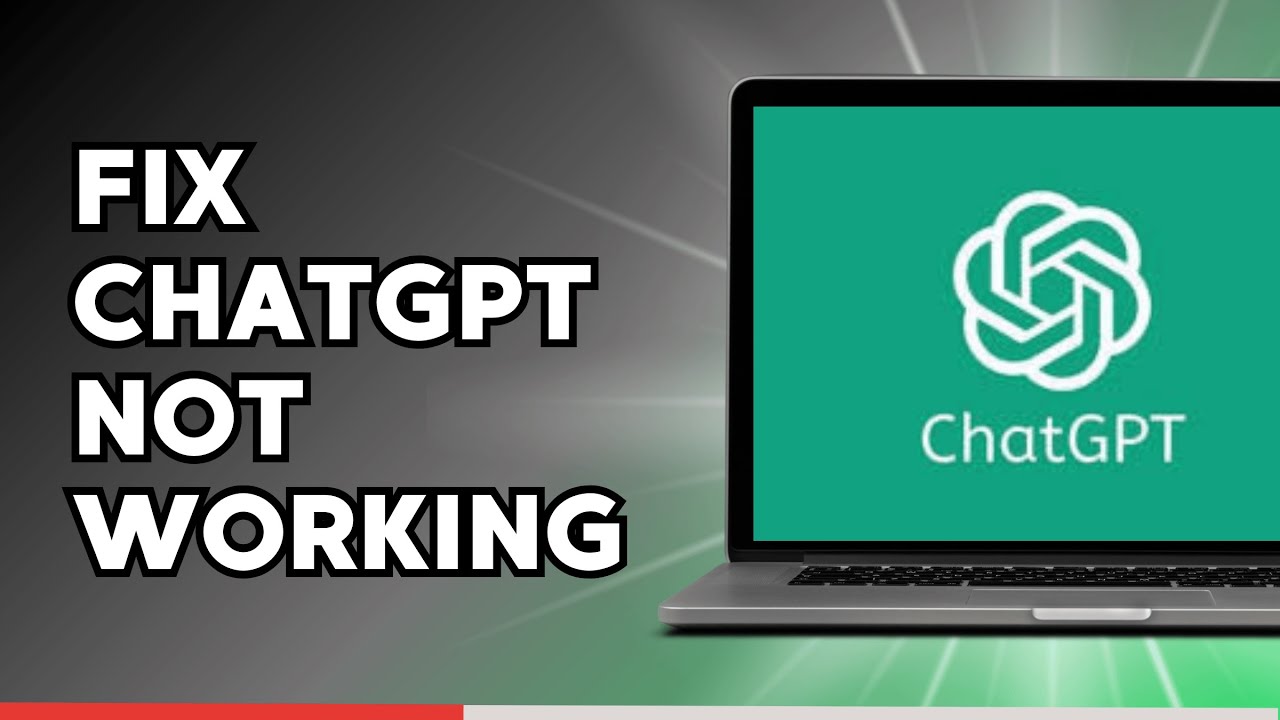 How to Fix ChatGPT not Working (BEST SOLUTION) - YouTube