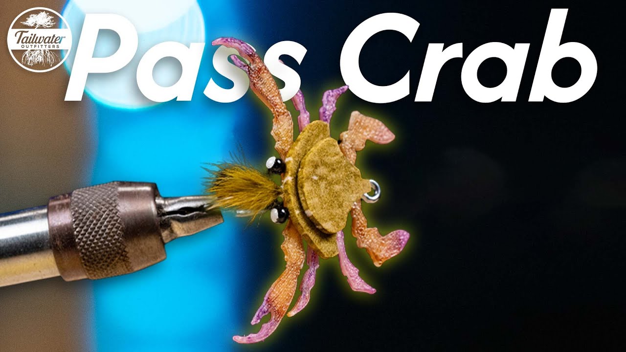 Fly Tying Tutorial | Floating Mandaclawrian Pass Crab - YouTube