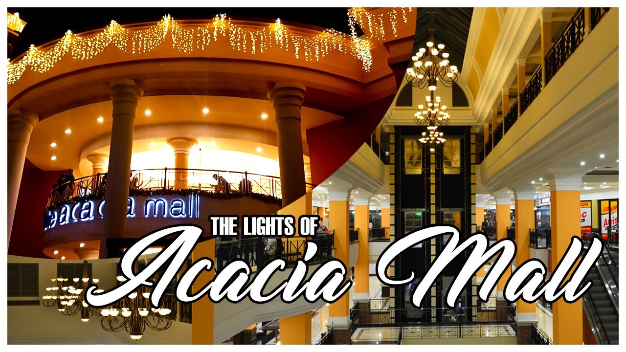 Colourful Lights of Acacia Mall | Festive Season | Nasyas Wonders - YouTube