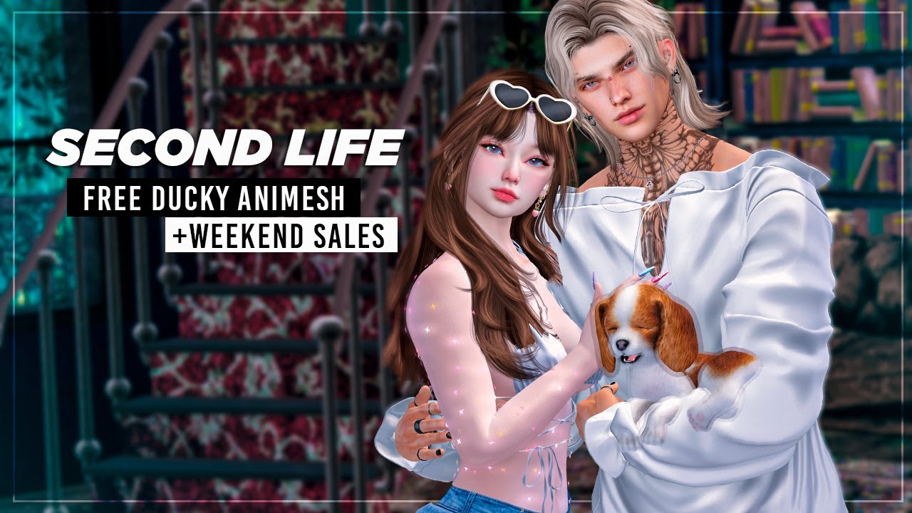 Free Gift Flexi Hair + Ducky Animesh🦆 | Weekend Sales Second Life ♥ ...
