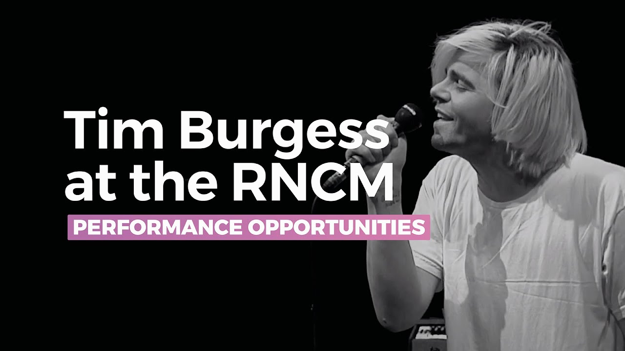 Then - Tim Burgess @ RNCM - with Joe Duddell & Cassia String Quartet - YouTube