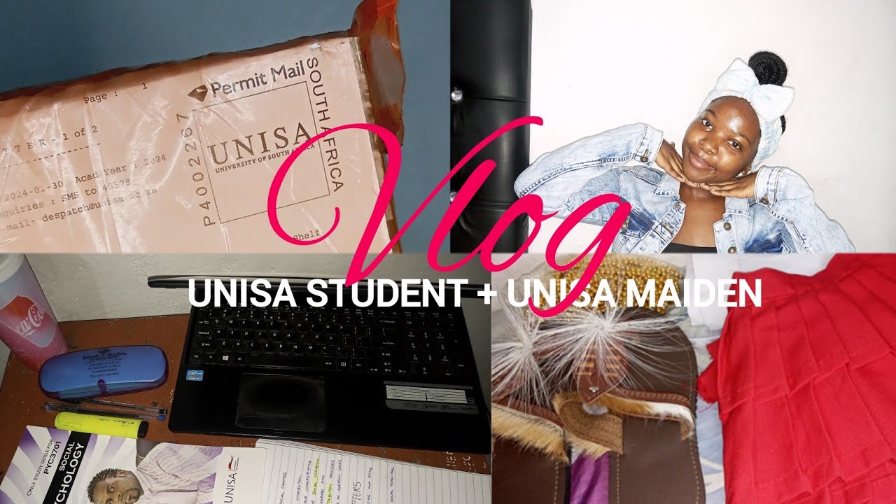 VLOG: Few Days In the Life of A Unisa Psychology Student + Unisa Maiden ...