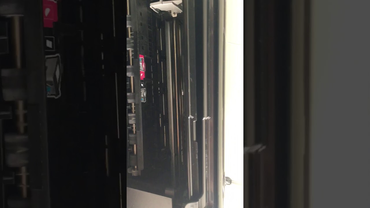 HP scanner glass cleaning - YouTube