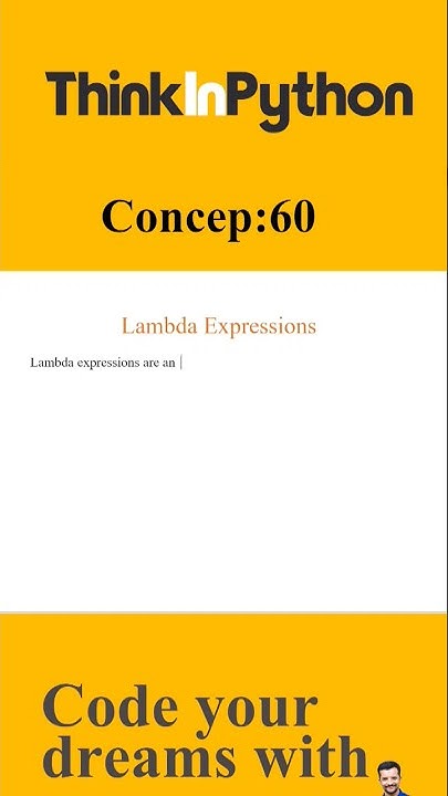 Lambda Expressions In Python Coding Lambdaexpression Python Terminologies