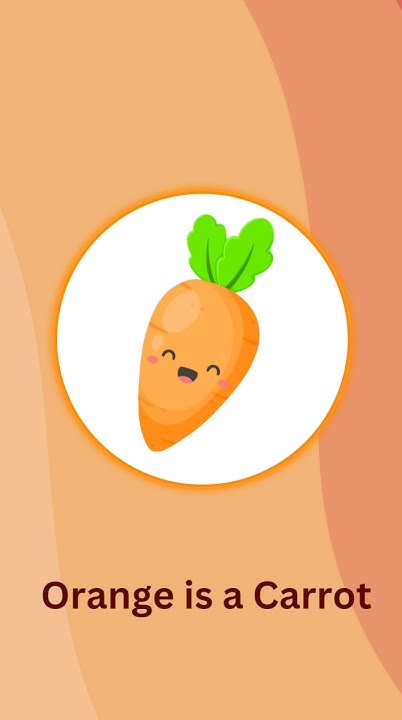 Colours | Learning Colours | Orange is a carrot | Nursary rhymes | # ...