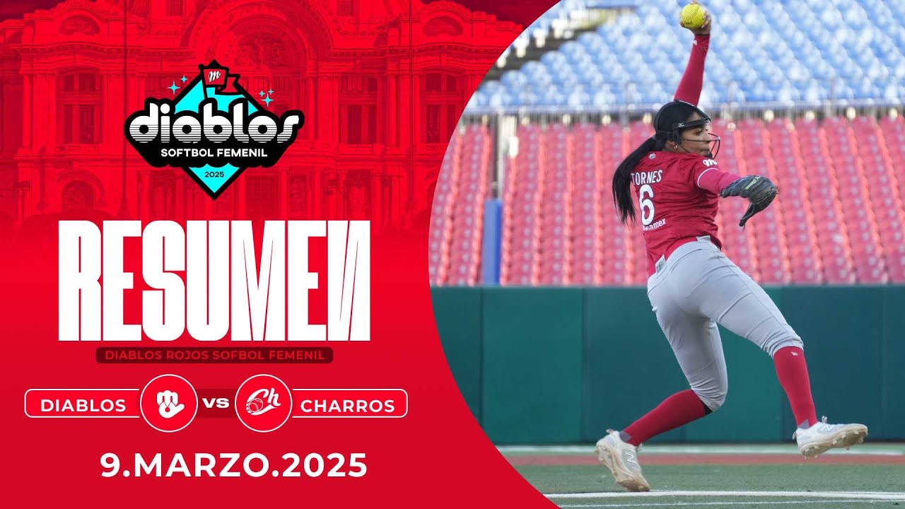 Fin temporada regular || 9 de marzo, 2025. || Diablos Rojos Femenil vs ...