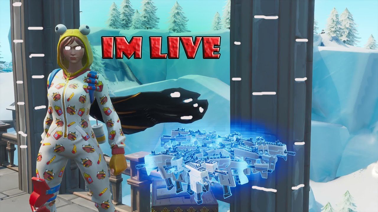 IM LIVE Fortnite - YouTube