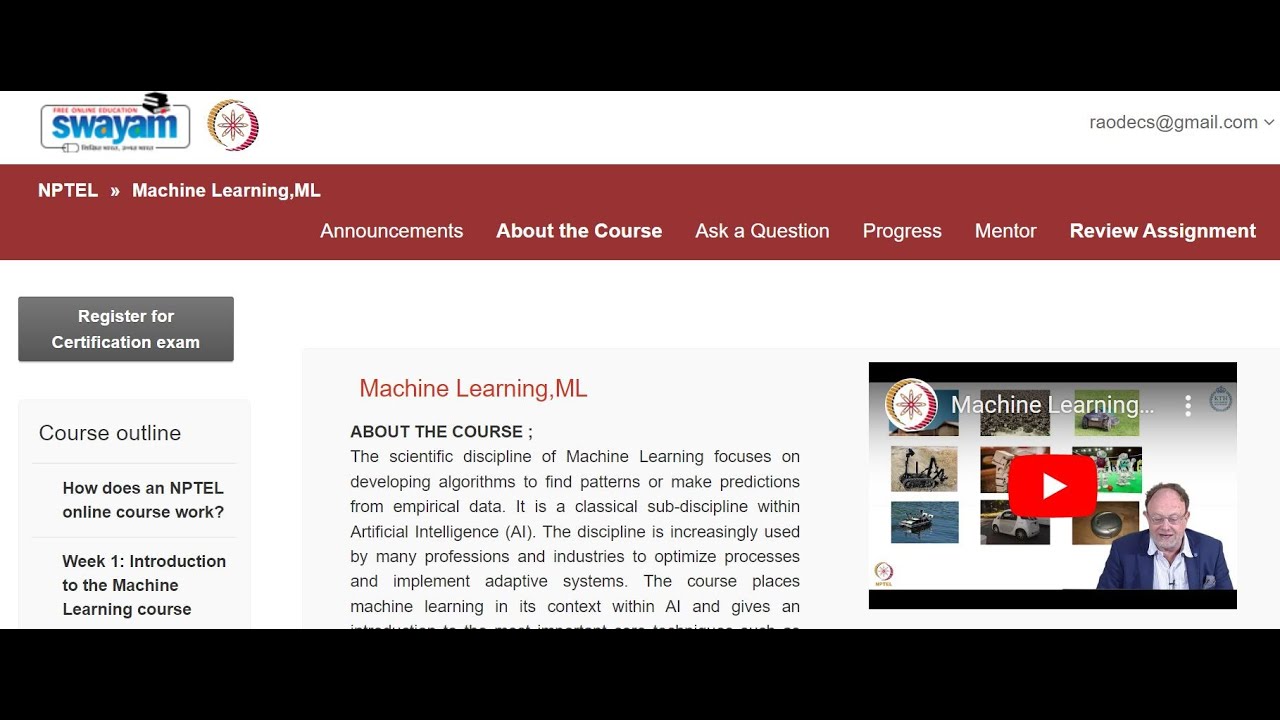 MACHINE LEARNING, ML ASSIGNMENT SOLUTION |WEEK 3|NPTEL | 2023 - YouTube